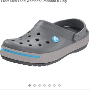 CROCS | Shoes | Nwt Crocs Crocband Ii Clogs In Light Gray | Poshmark